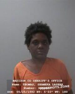 SHAMEKA LASHAE THOMAS 10/21/2022 - Madison County Mugshots Zone