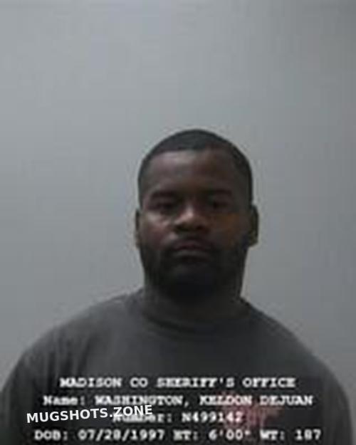 KELDON DEJUAN WASHINGTON 10/23/2022 - Madison County Mugshots Zone