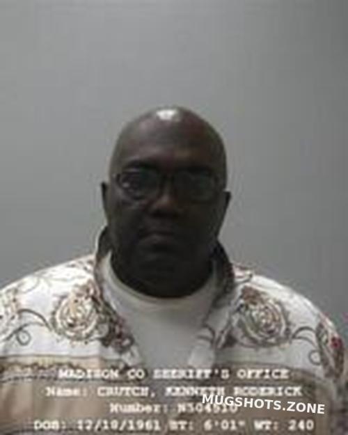 KENNETH RODERICK CRUTCH 10/24/2022 - Madison County Mugshots Zone