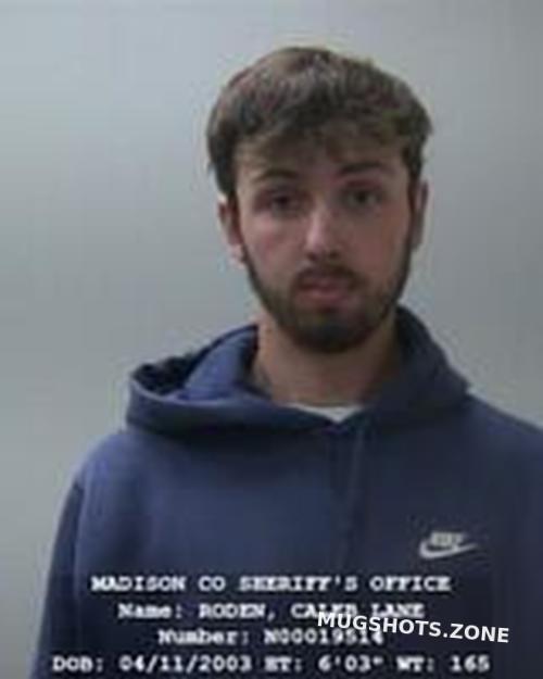 CALEB LANE RODEN 10/26/2022 - Madison County Mugshots Zone