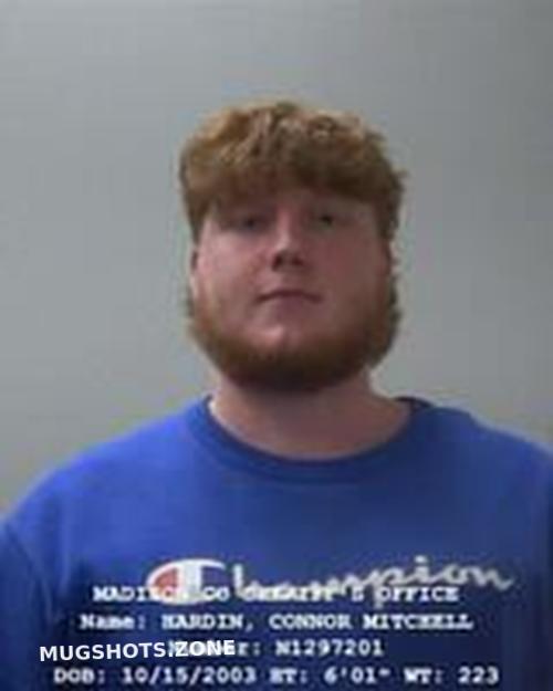 CONNOR MITCHELL HARDIN 10/27/2022 - Madison County Mugshots Zone