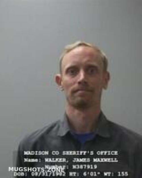 JAMES MAXWELL WALKER 10/27/2022 - Madison County Mugshots Zone