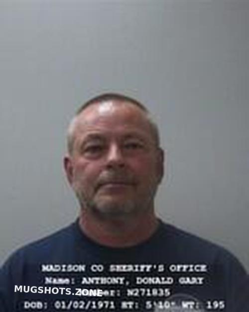 DONALD GARY ANTHONY 10/27/2022 - Madison County Mugshots Zone
