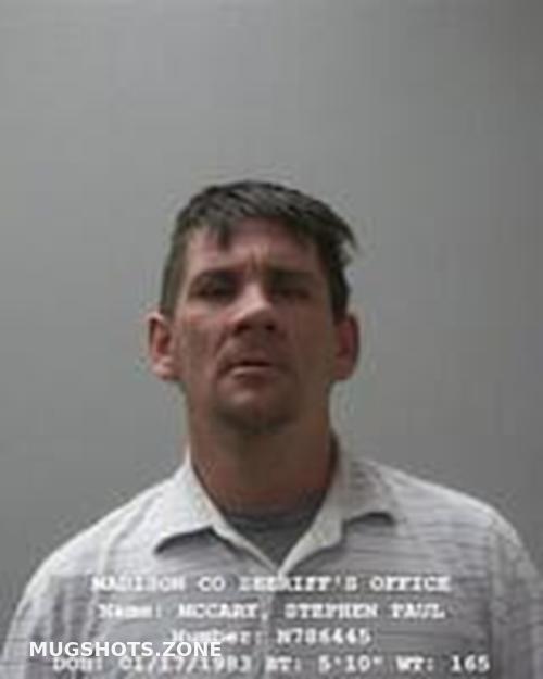 STEPHEN PAUL MCCARY 10/30/2022 - Madison County Mugshots Zone