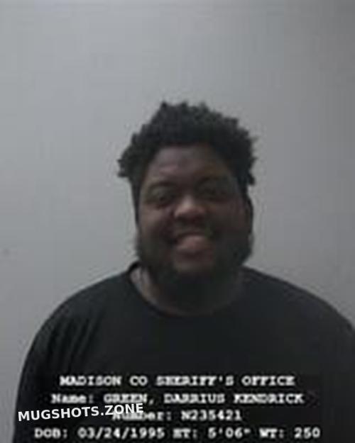 DARRIUS KENDRICK GREEN 05/15/2023 - Madison County Mugshots Zone