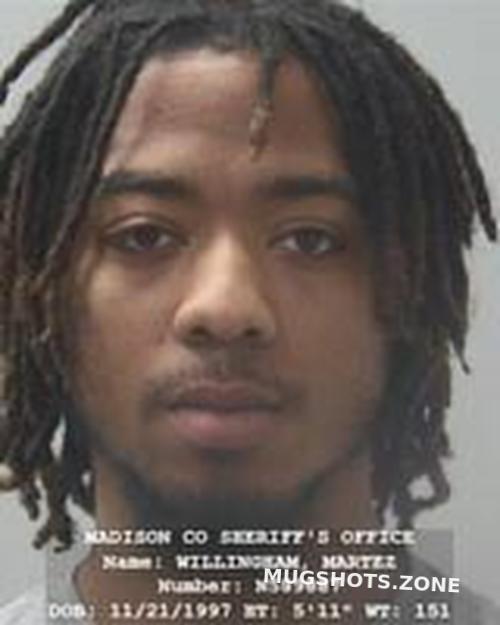 MARTEZ WILLINGHAM 05/14/2024 - Madison County Mugshots Zone