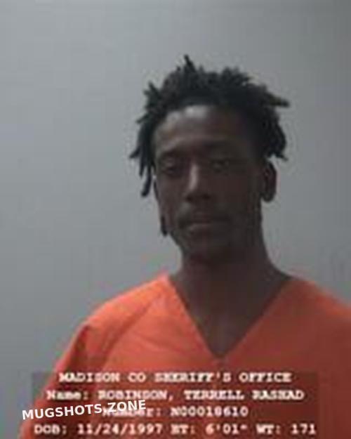 TERRELL RASHAD ROBINSON 03/22/2025 - Madison County Mugshots Zone