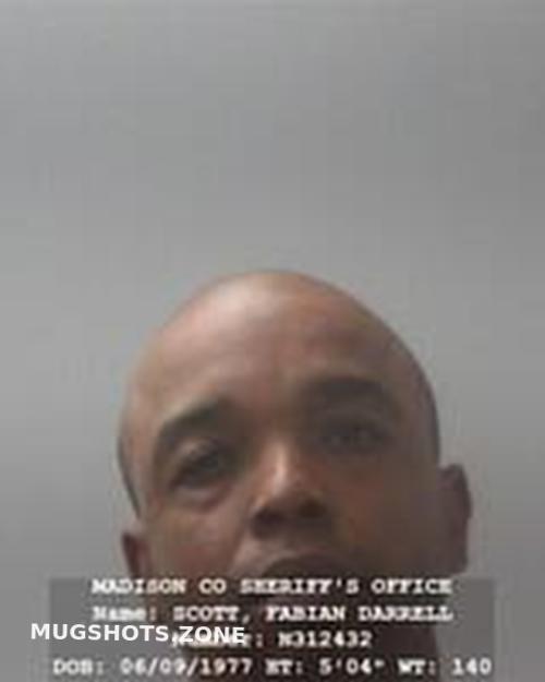 FABIAN DARRELL SCOTT 05/28/2025 - Madison County Mugshots Zone