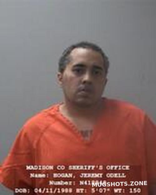 JEREMY ODELL HOGAN 11/17/2025 - Madison County Mugshots Zone