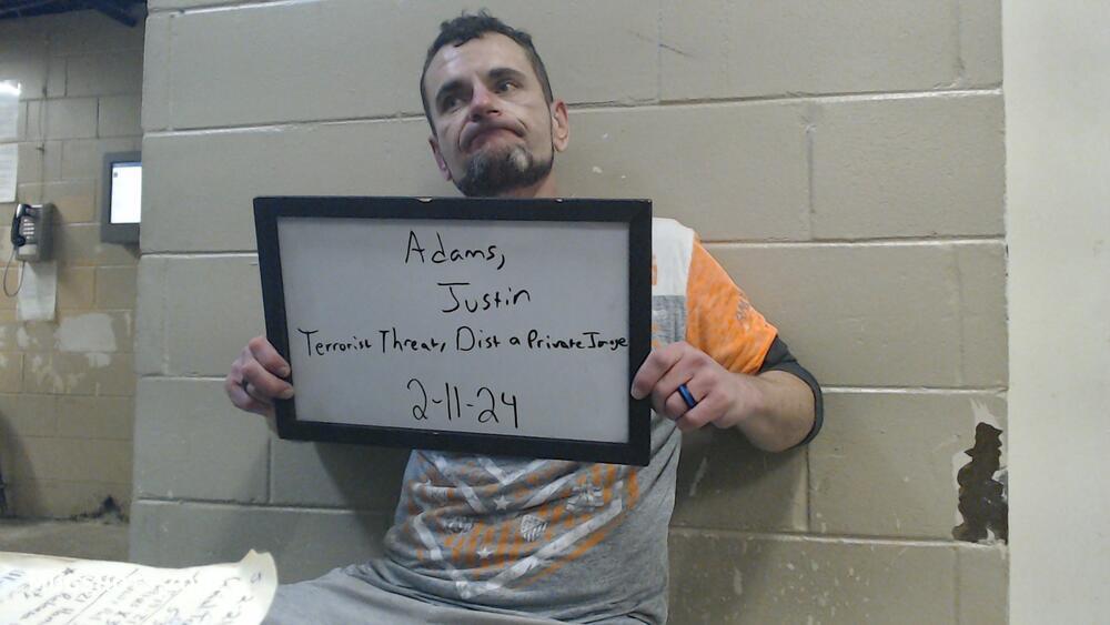 JUSTIN ADAMS 02/11/2024 - Marion County Mugshots Zone