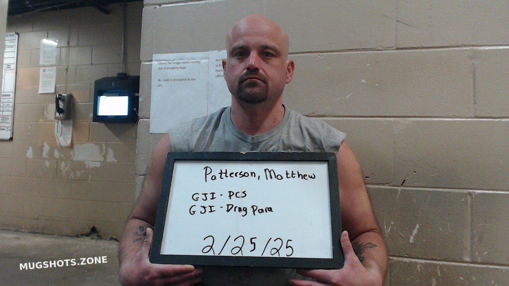 PATTERSON MATTHEW C 02/25/2025 - Marion County Mugshots Zone