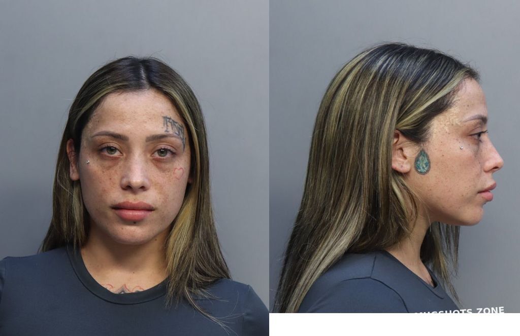 REYESZAPATA CARLA ANDREA 01/06/2025 - Miami-Dade County Mugshots Zone