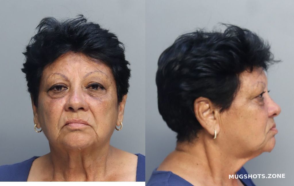 ALONSO JUANA LAZARA 06/10/2025 - Miami-Dade County Mugshots Zone