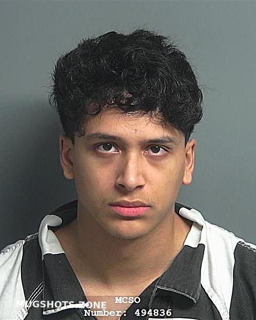 CALDERON MAXIMUS ZACKARY 01/10/2023 - Montgomery County Mugshots Zone