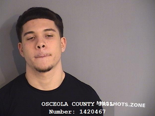 CRISTIAN JORDAN SERRANO 03/12/2025 - Osceola County Mugshots Zone