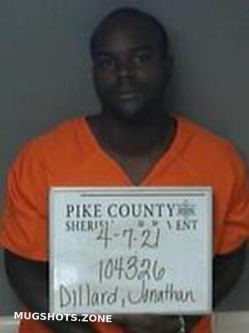 JONATHAN LASHAUN DILLARD 04/07/2021 - Pike County Mugshots Zone