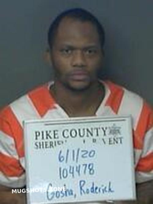 RODERICK TYRONE GOSHA 06/01/2021 - Pike County Mugshots Zone