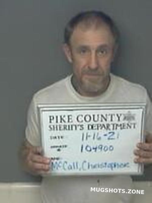 CHRISTOPHER BRIAN MCCALL 11/16/2021 - Pike County Mugshots Zone