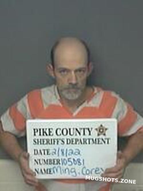 COREY HEATH MING 02/08/2022 - Pike County Mugshots Zone