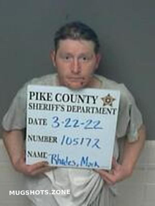 MARK WADE RHODES 03/22/2022 - Pike County Mugshots Zone