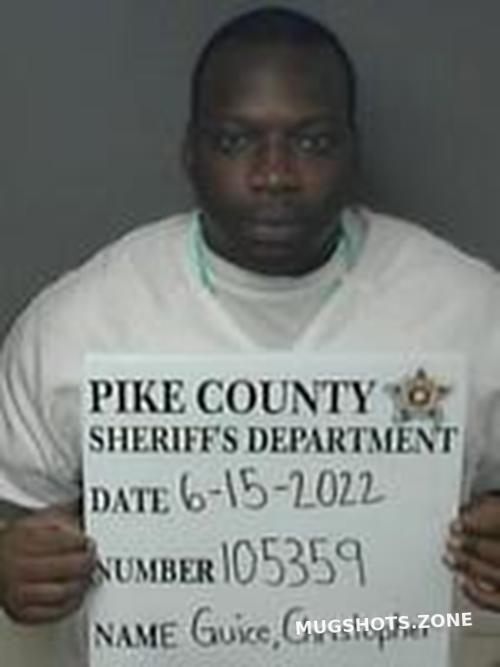 CHRISTOPHER JARQUIS GUICE 06/15/2022 - Pike County Mugshots Zone