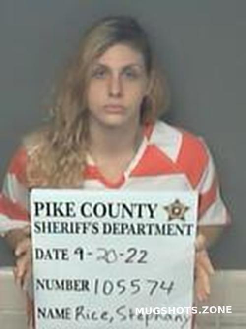 STEPHANY NICOLE RICE 09/20/2022 - Pike County Mugshots Zone