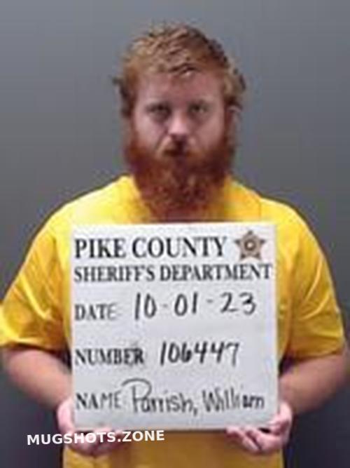 WILLIAM PARRISH 10/01/2023 - Pike County Mugshots Zone