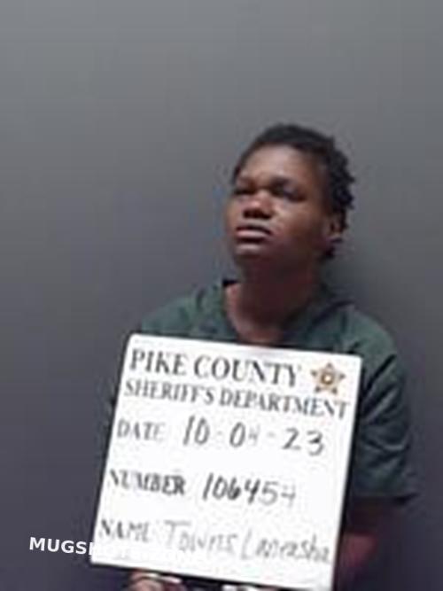 LANEASHA SHERIKA TOWNS 10/04/2023 - Pike County Mugshots Zone