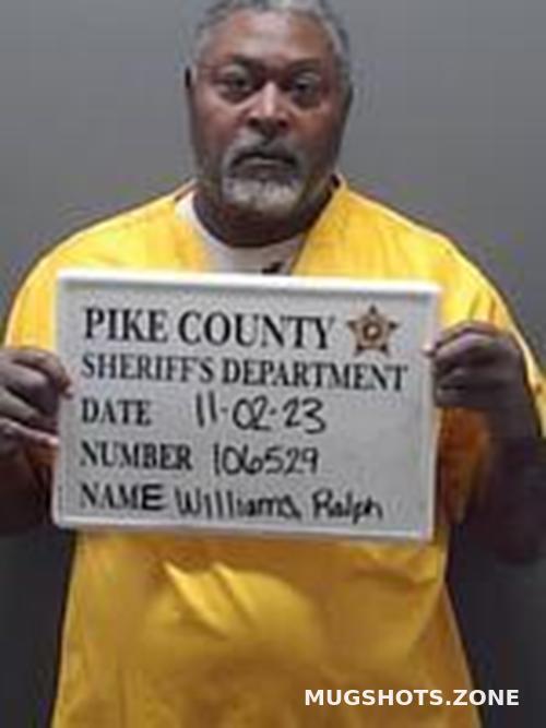 RALPH WILLIAMS 11/02/2023 - Pike County Mugshots Zone