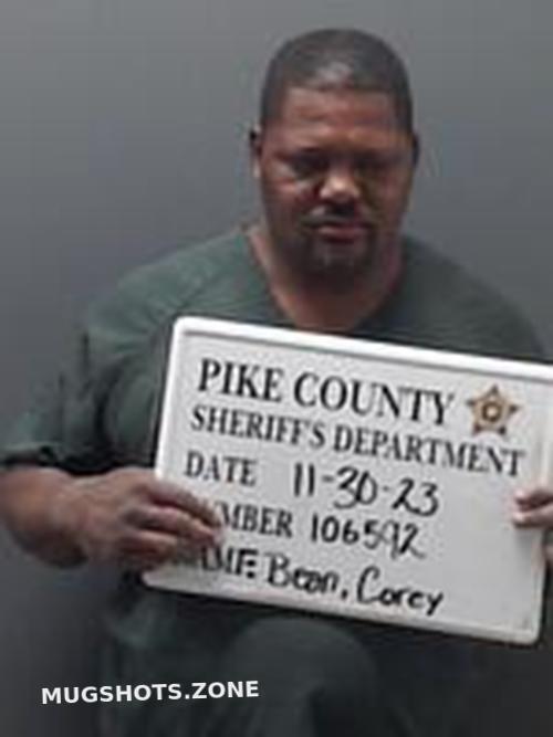COREY DEWAYNE BEAN 11/30/2023 - Pike County Mugshots Zone
