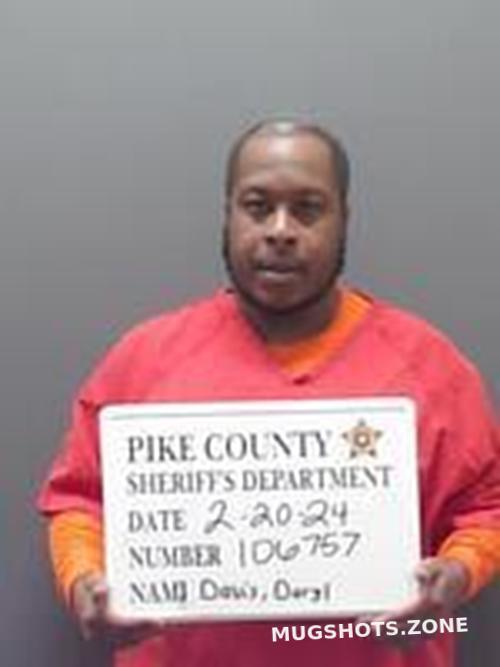 DARYL JERRELL DAVIS 02/20/2024 - Pike County Mugshots Zone