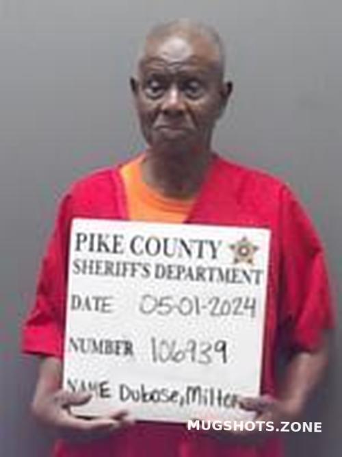 MILTON LEWIS DUBOSE 05/01/2024 - Pike County Mugshots Zone MILTON LEWIS DUBOSE 05/01/2024 - Pike County Mugshots Zone