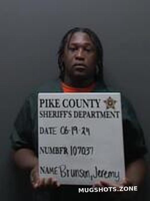 JEREMY DEMOND BRUNSON 06/19/2024 - Pike County Mugshots Zone