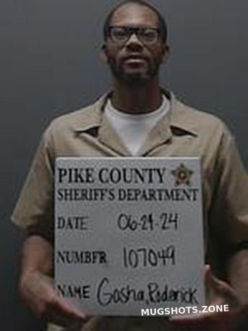 RODERICK TYRONE GOSHA 06/24/2024 - Pike County Mugshots Zone