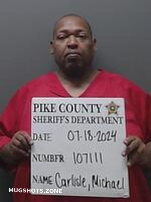 MICHAEL JEROME CARLISLE 07/18/2024 - Pike County Mugshots Zone