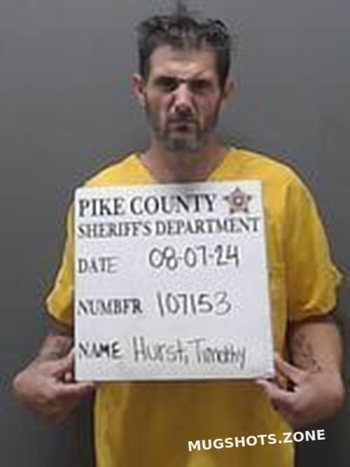 TIMOTHY JORDAN HURST 08/07/2024 - Pike County Mugshots Zone