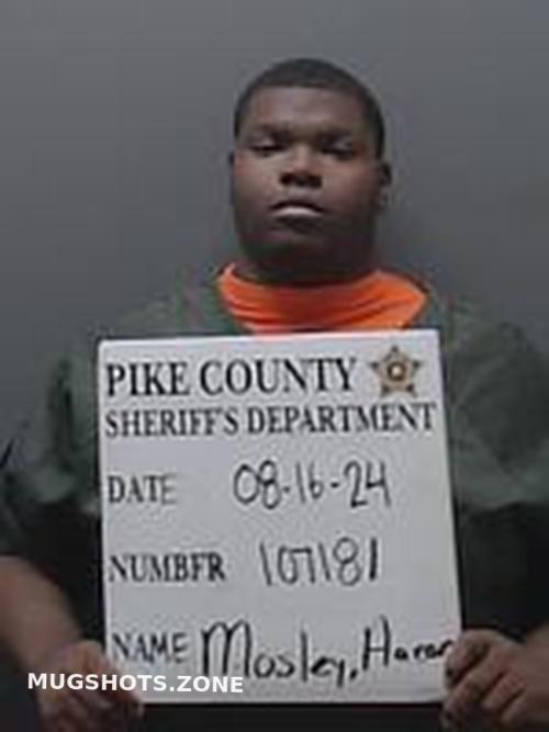 AARON TREMAYNE MOSLEY 08/16/2024 - Pike County Mugshots Zone