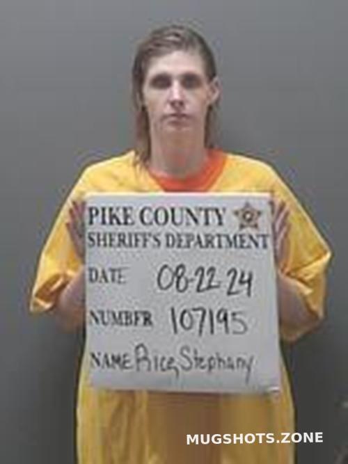 STEPHANY NICOLE RICE 08/22/2024 - Pike County Mugshots Zone