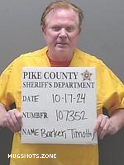 TIMOTHY DEAN BARKER 10/17/2024 - Pike County Mugshots Zone