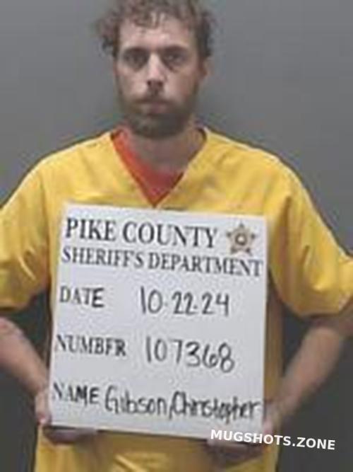 CHRISTOPHER PAUL GIBSON 10/22/2024 - Pike County Mugshots Zone