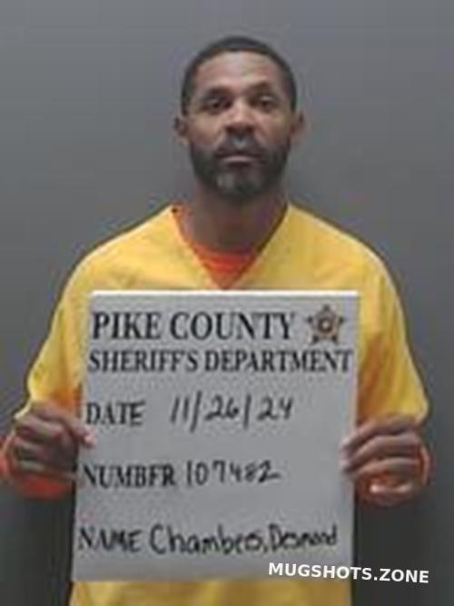 DESMOND JAVON CHAMBERS 11/26/2024 - Pike County Mugshots Zone