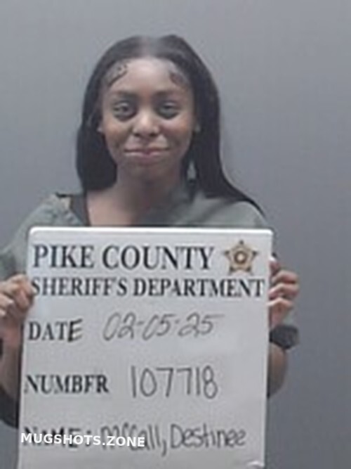 DESTINEE KALIYAH MCCALL 02/05/2025 - Pike County Mugshots Zone