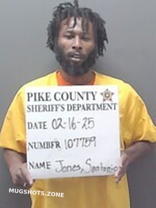 SANTONIO ANTOINE JONES 02/16/2025 - Pike County Mugshots Zone