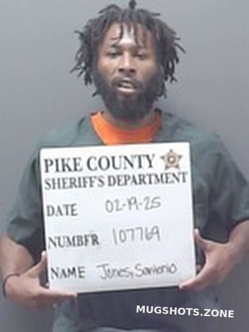 SANTONIO ANTOINE JONES 02/19/2025 - Pike County Mugshots Zone