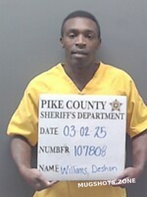 DESHON LAVONE WILLIAMS 03/02/2025 - Pike County Mugshots Zone