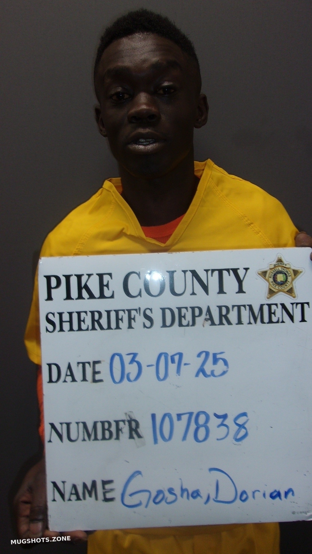 GOSHA DORIAN TYRELL 03/07/2025 - Pike County Mugshots Zone