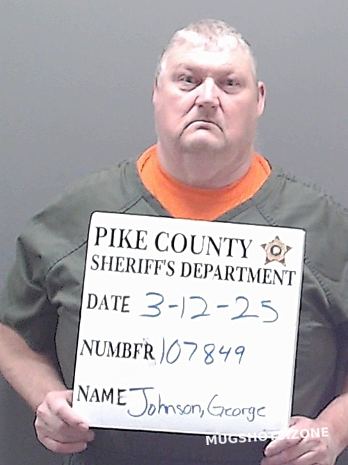 JOHNSON GEORGE ALLEN 03/12/2025 - Pike County Mugshots Zone