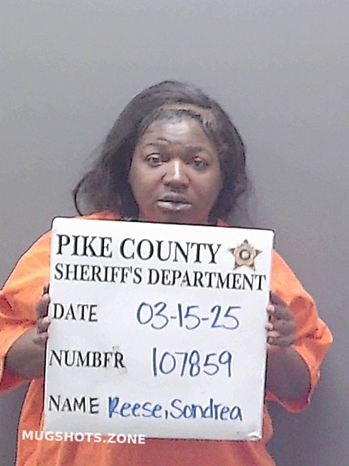 REESE SONDREA 03/15/2025 - Pike County Mugshots Zone