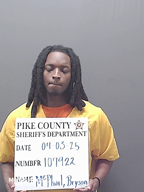 MCPHAIL BRYSON 04/03/2025 - Pike County Mugshots Zone