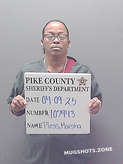 PLESS MARSHA 04/09/2025 - Pike County Mugshots Zone